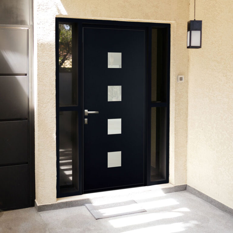 Porte d'entrée monobloc ou parclose en aluminium - Incontournable à ...